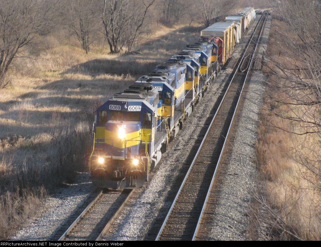 DM&E 6069 CP's Tomah Sub.